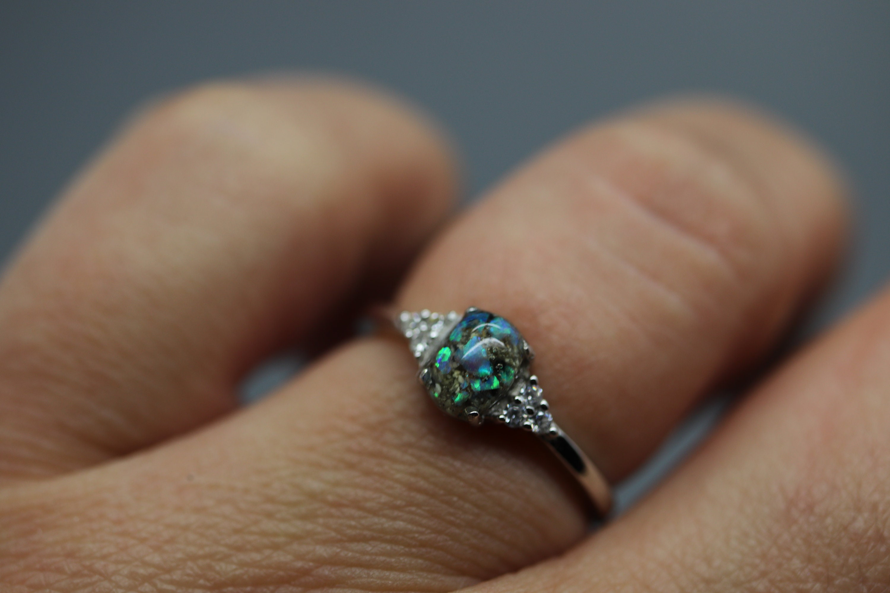 Cremate Ring Ashes Ring Cremation Jewelry Ashes Silver - Etsy