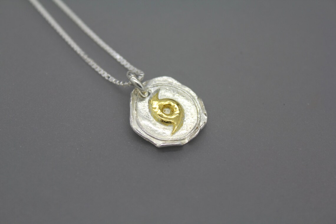 Hurricane Necklace, Hurricane Pendant, Hurricane Jewelry, Katrina ...