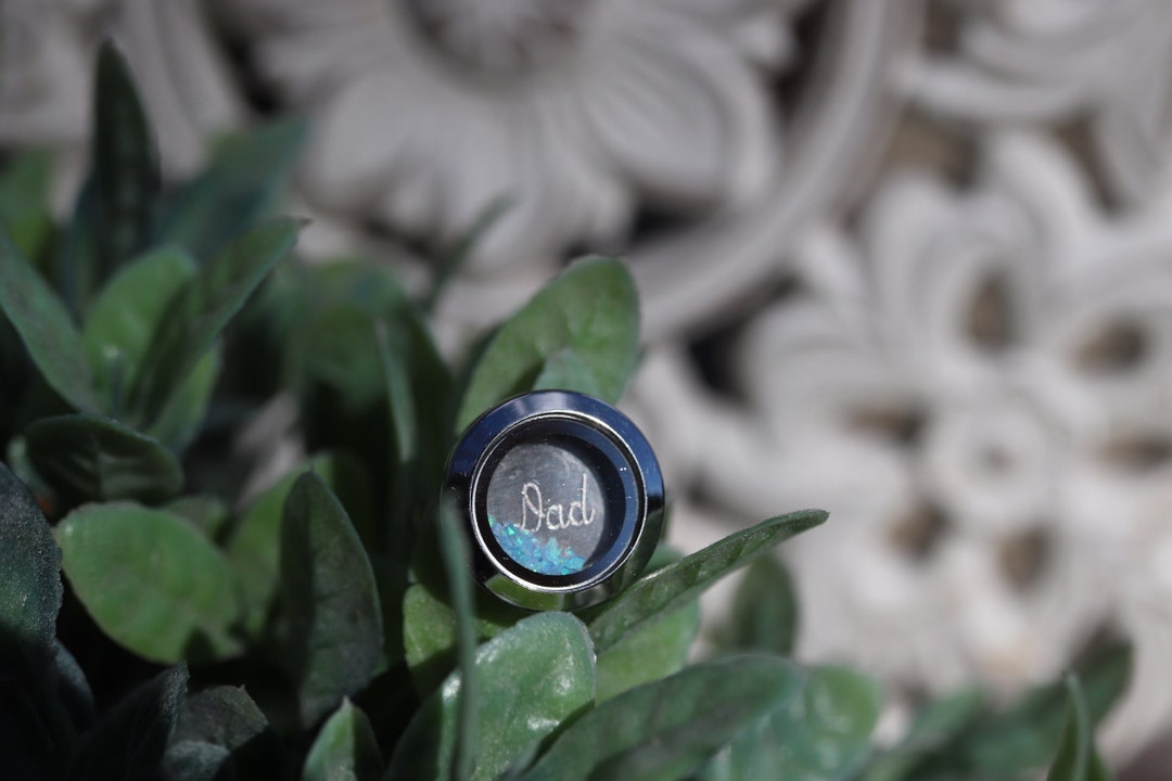 Cremation Locket for Ashes, Human Ash Keepsake, Cremation Ring for ...