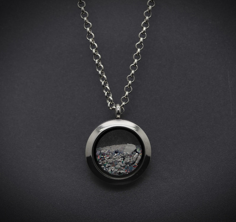 Cremation Locket for Ashes Human Ash Keepsake Cremation - Etsy