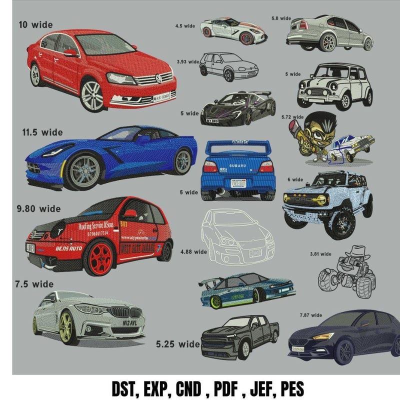 Vw Embroidery - Etsy