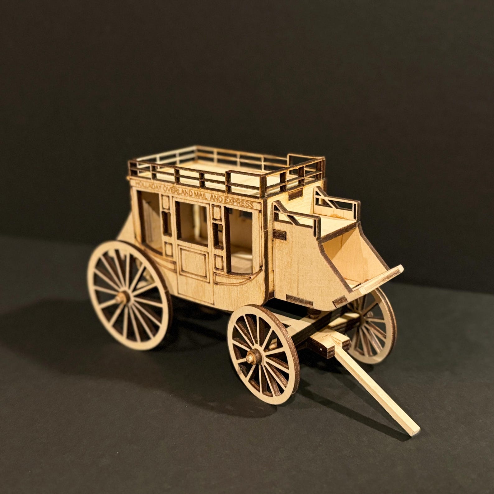 Stagecoach, Wood Kit of the Mid 1800's America. - Etsy