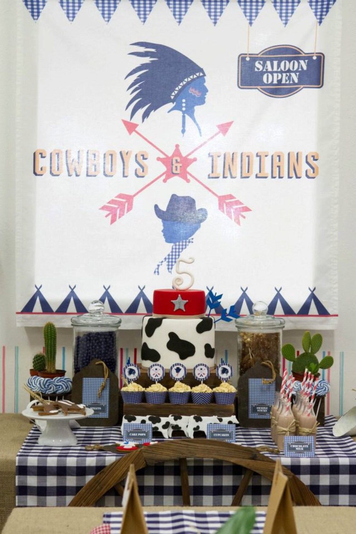 Cowboys and Indians Printables - Etsy