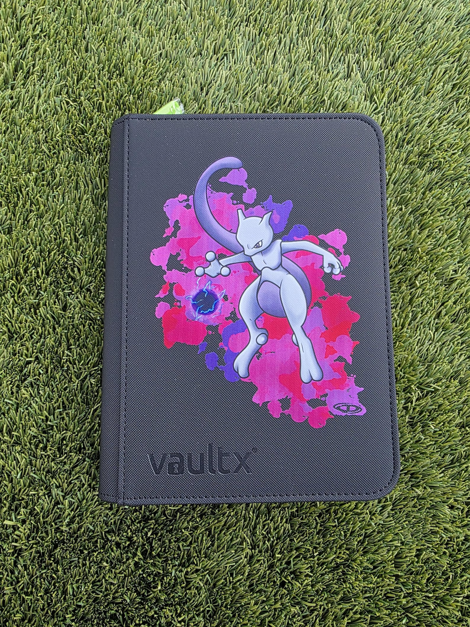 Mewtwo Custom Vaultx 4 Pocket Card Binder - Etsy