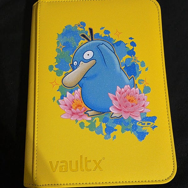 Psyduck Card Binder - Etsy