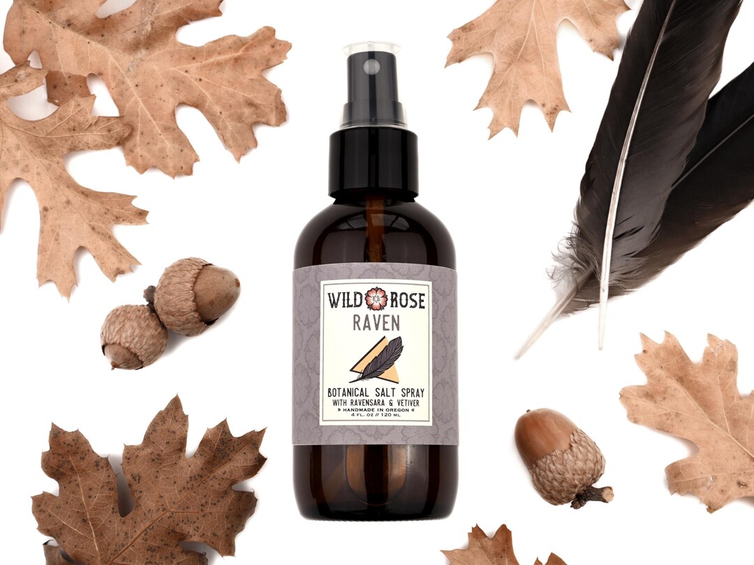 RAVEN Botanical Salt Spray Hair Texturizer - With Ravensara & Vetiver ...