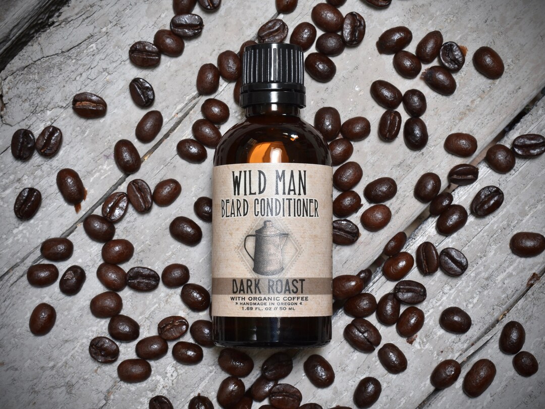 Wild Man Beard Oil Conditioner - DARK ROAST - 50ml // 1.69oz - Etsy