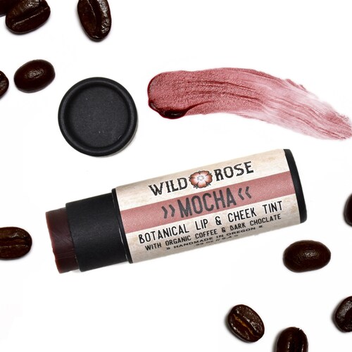 RASPBERRY Botanical Lip & Cheek Tint Tube Organic Makeup .33 - Etsy