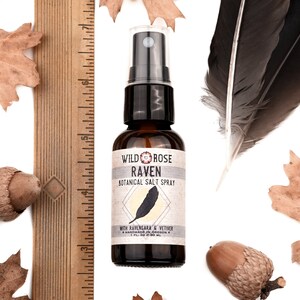 RAVEN Botanical Salt Spray Hair Texturizer - With Ravensara & Vetiver ...