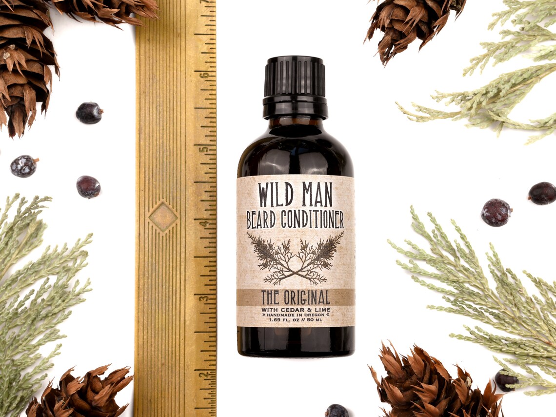 Beard Oil Conditioner - Wild Man - THE ORIGINAL - 1.69oz // 50ml ...