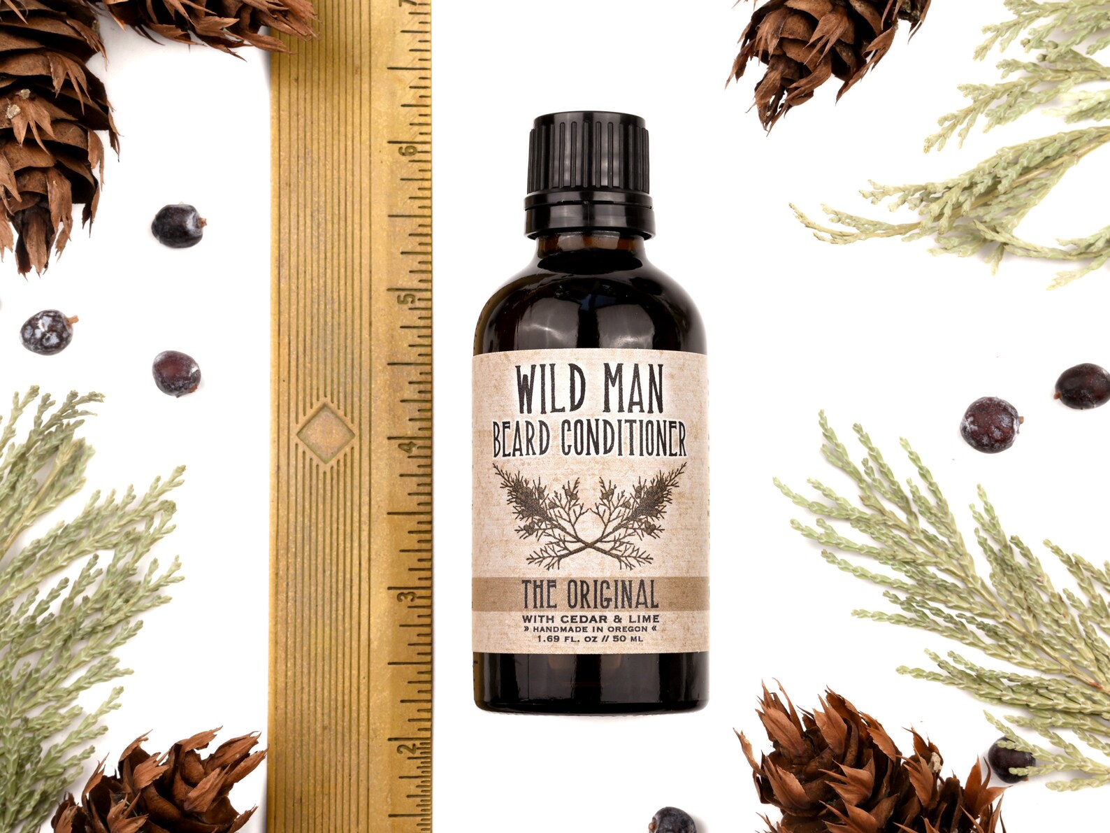 Beard Oil Conditioner - Wild Man - THE ORIGINAL - 1.69oz // 50ml ...