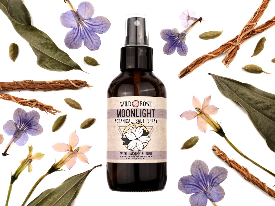 MOONLIGHT Botanical Salt Spray Hair Texturizer - With Jasmine and Yuzu ...