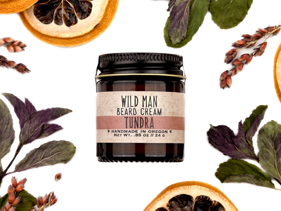 Wild Man Beard Cream Balm - TUNDRA - With Mint and Peru Balsam 1oz ...