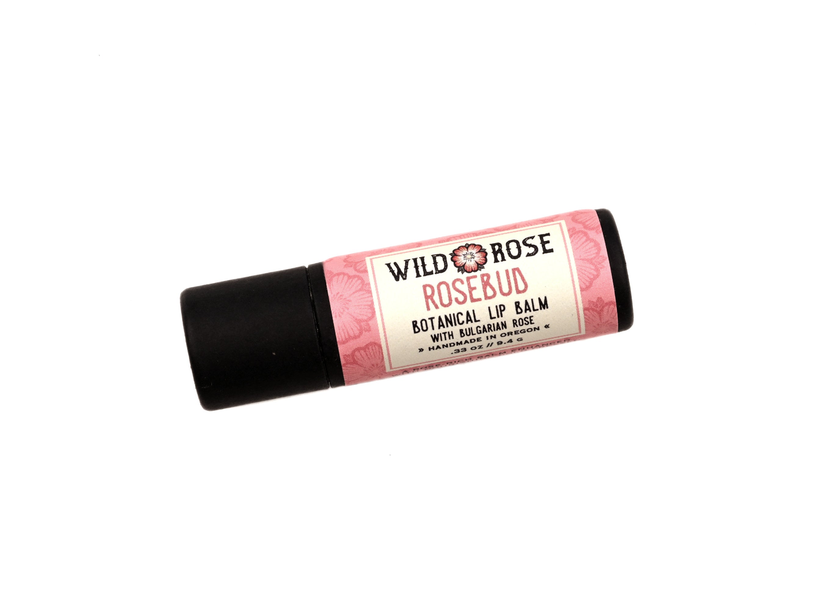 ROSEBUD Natural Lip Balm With Organic Rose Extract - Floral .33 Oz ...