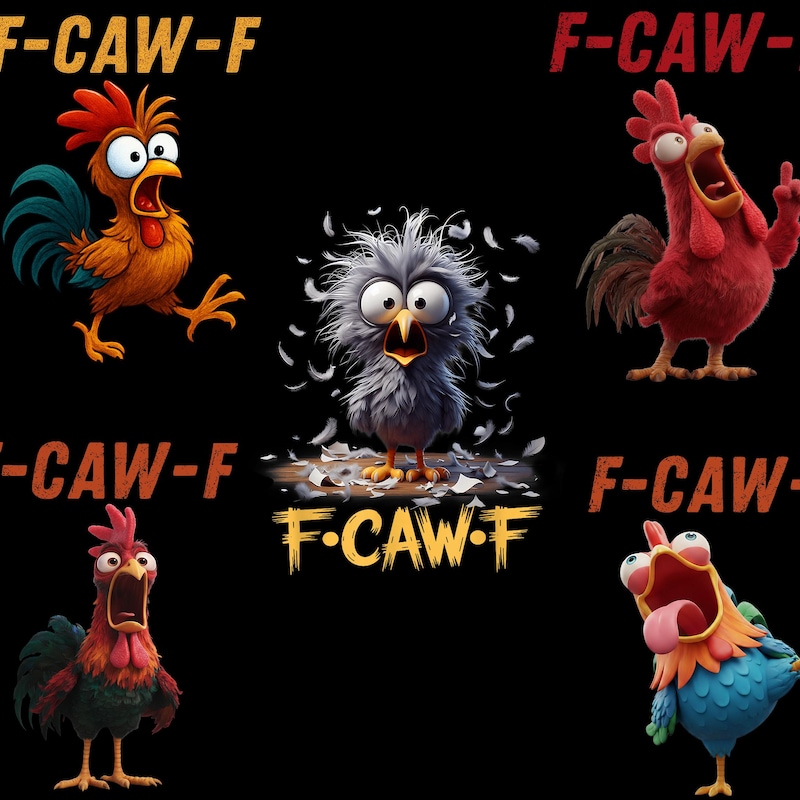 F Caw F Png - Etsy