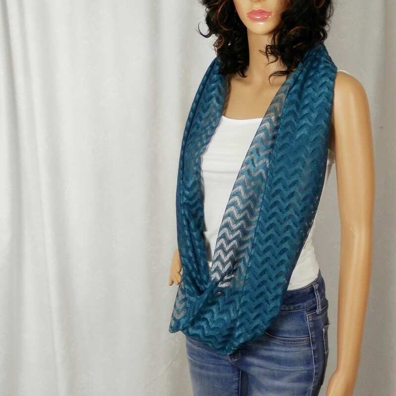 Chevron Infinity Scarf - Etsy