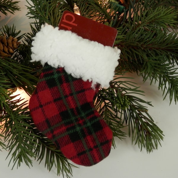 Black and White Plaid Stockings - Etsy