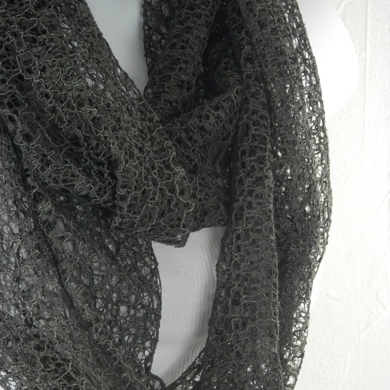 Lace Infinity Scarf - Etsy