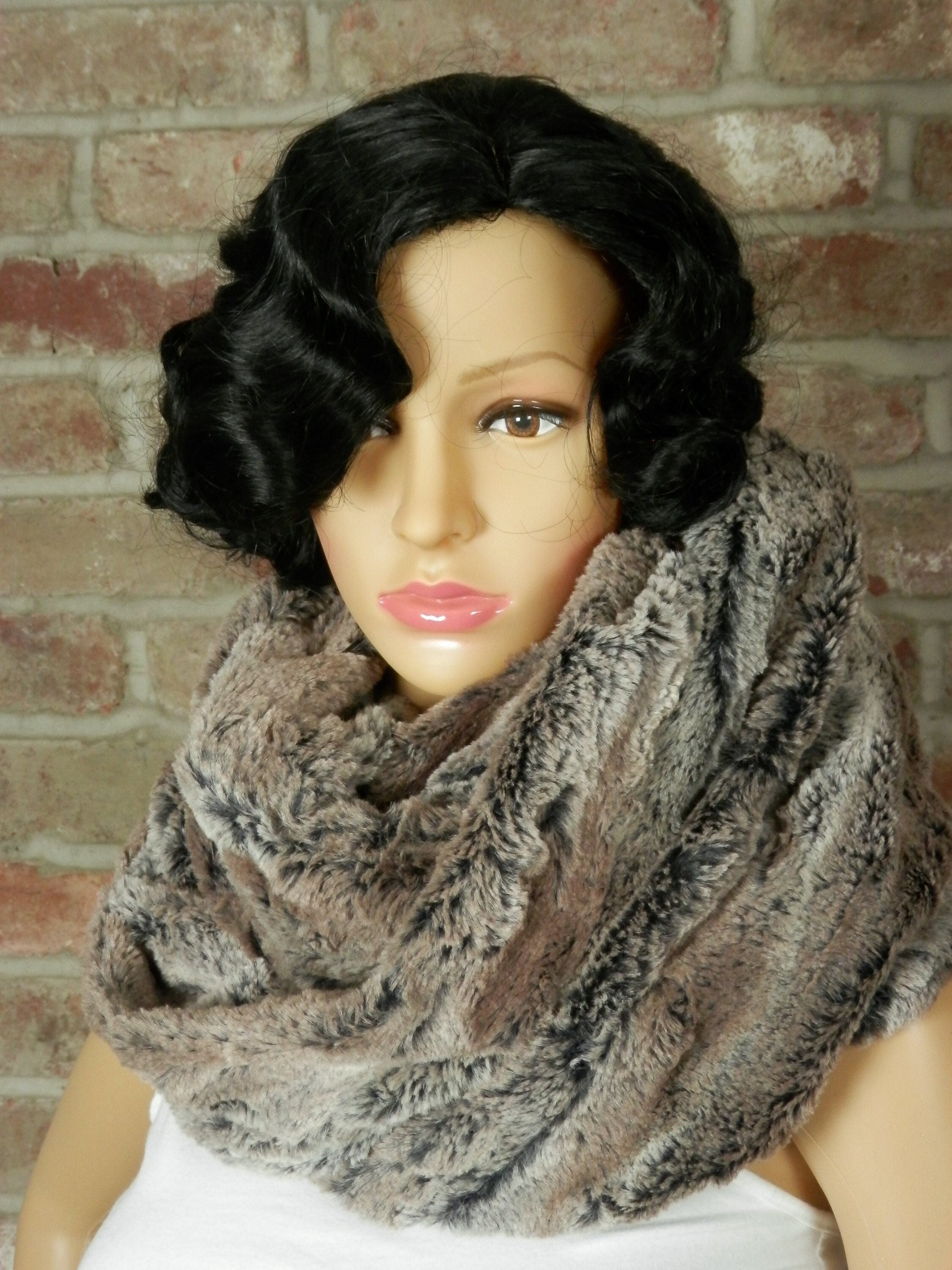Fur Infinity Scarves