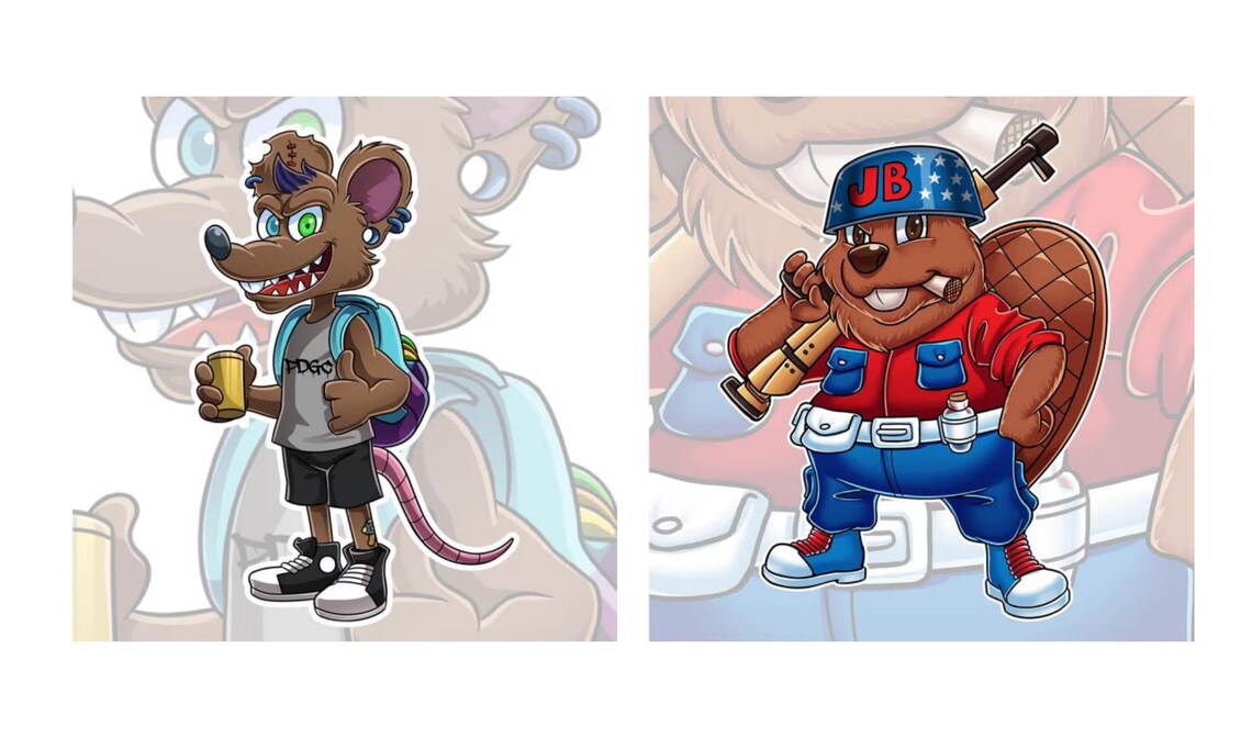 Custom Mascot Cartoon Character | Mascots | Mascot Cartoon | Mascot ...