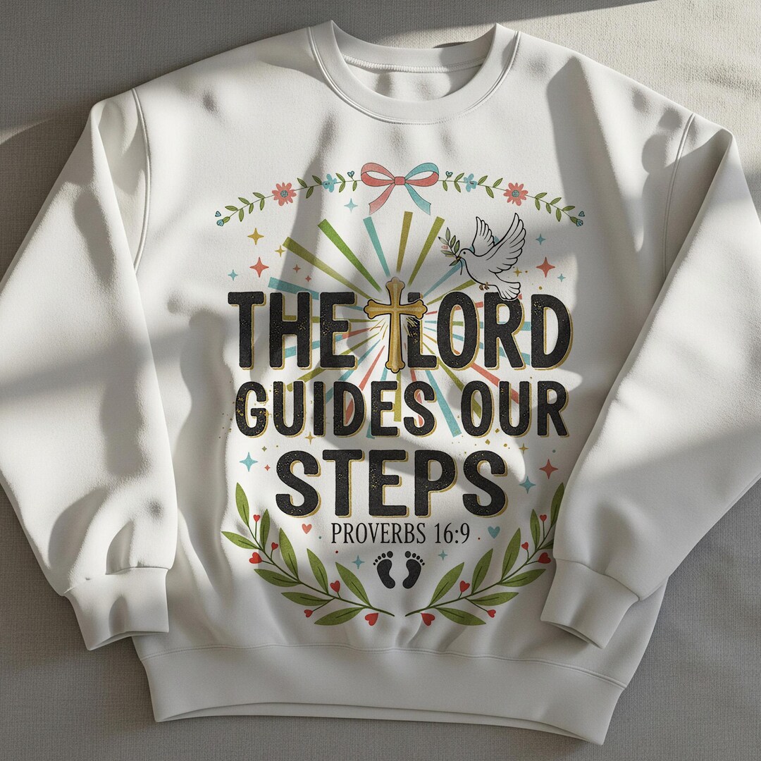 Retro the Lord Guides Our Steps Proverbs 16:9 Coquette PNG, Preppy ...