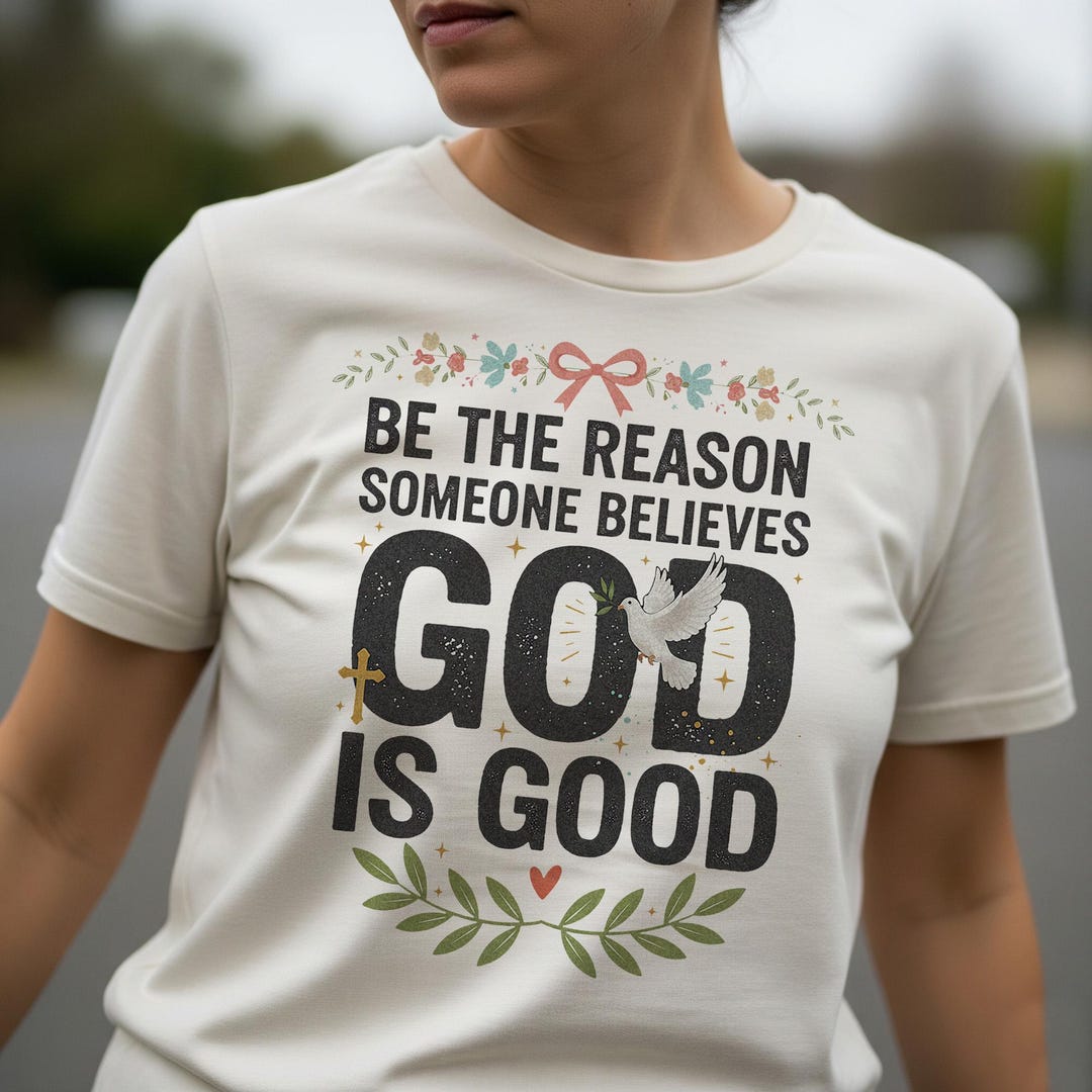 Retro Be the Reason Someone Believes God is Good Coquette PNG, Preppy ...