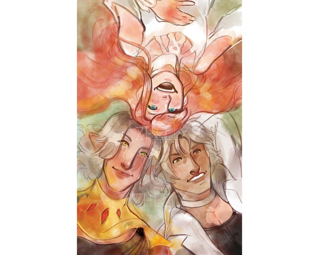 11x17 Print // Family // Thancred Ryne Urianger Final Fantasy XIV ...