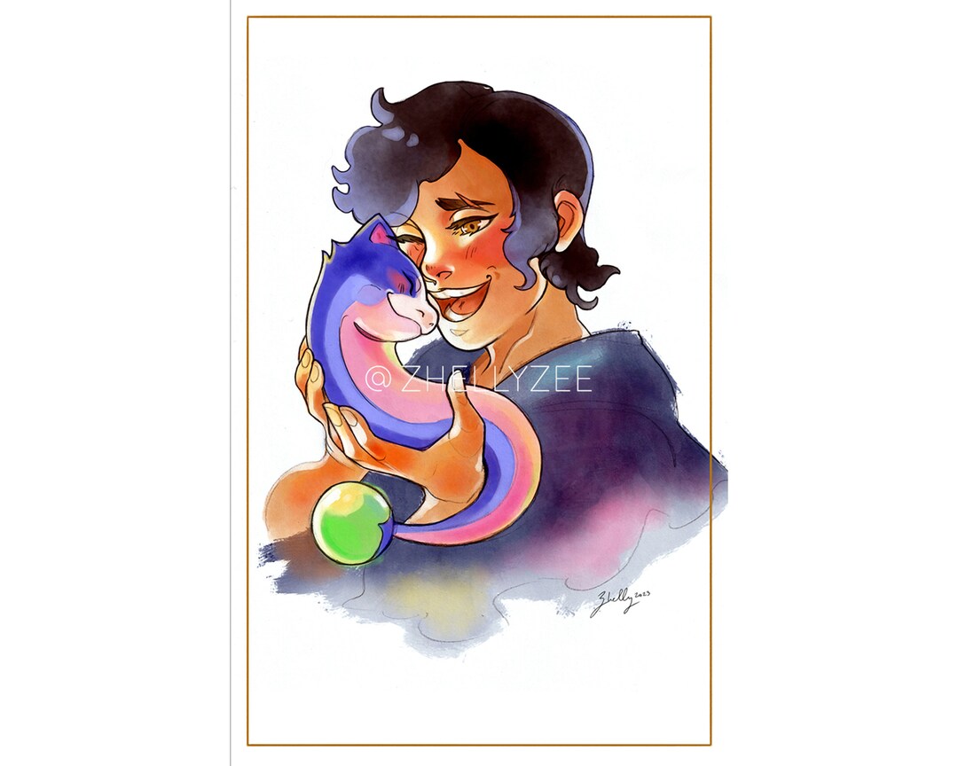 11x17 Print | Owl House Luz & Stringbean | Palisman Series - Etsy