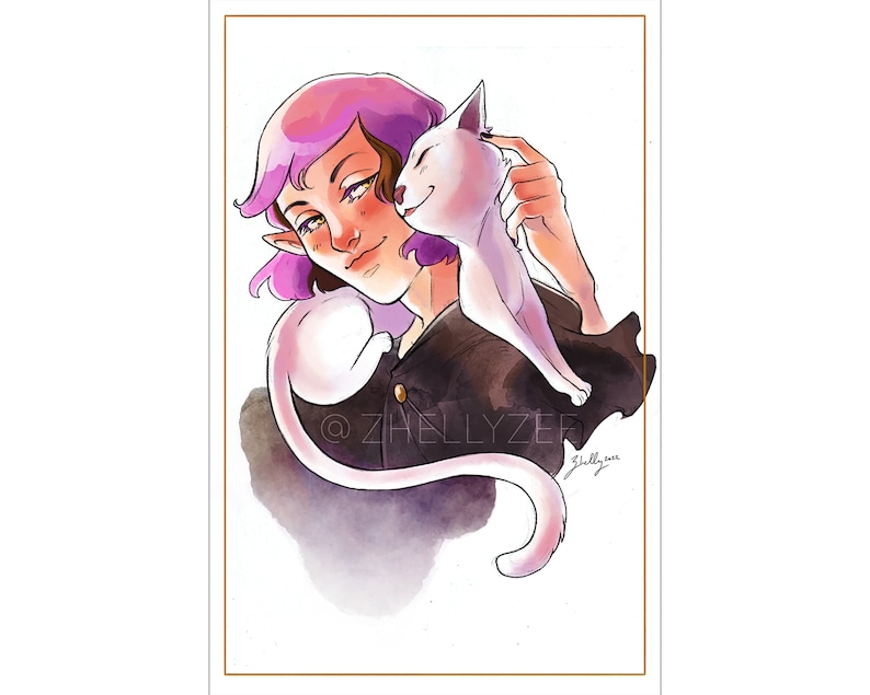 11x17 Print // Amity & Ghost // the Owl House TOH Palisman Art - Etsy