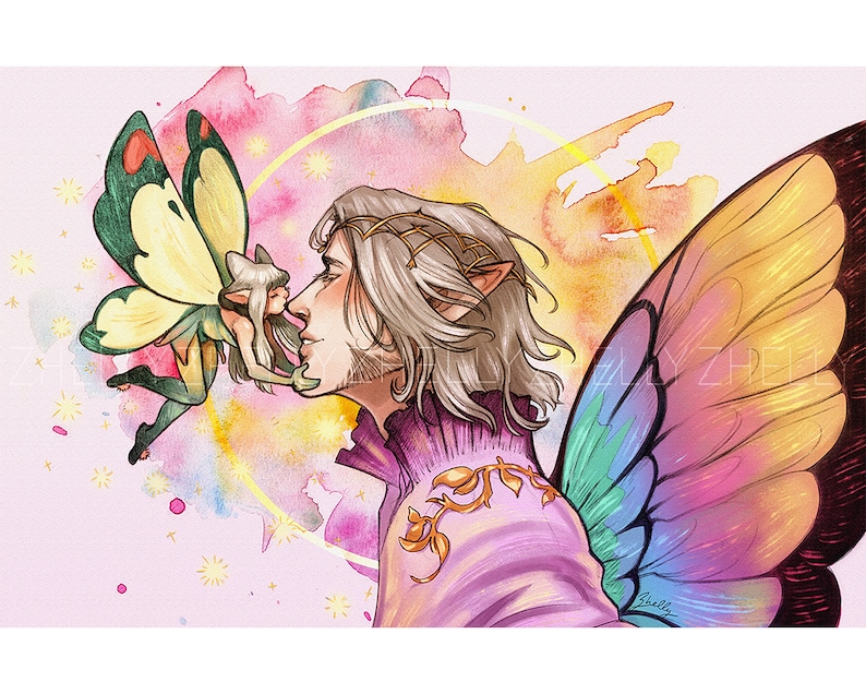 11x17 // Scholar Urianger // Final Fantasy XIV FFXIV FF14 Eos - Etsy