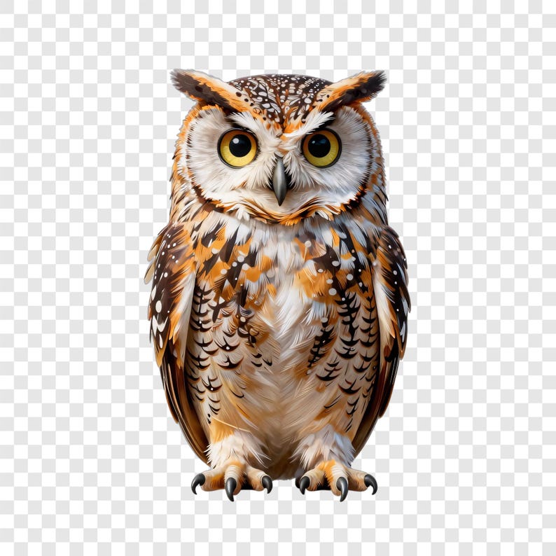 10 PNG Forest Owl Clipart, Cute Bird Images, Transparent Background ...