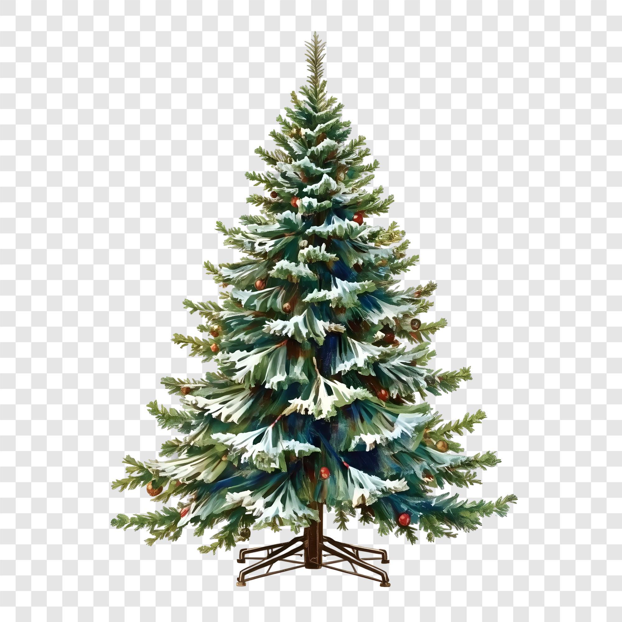 10 PNG Christmas Tree Clipart, Holiday Tree Images, Transparent ...