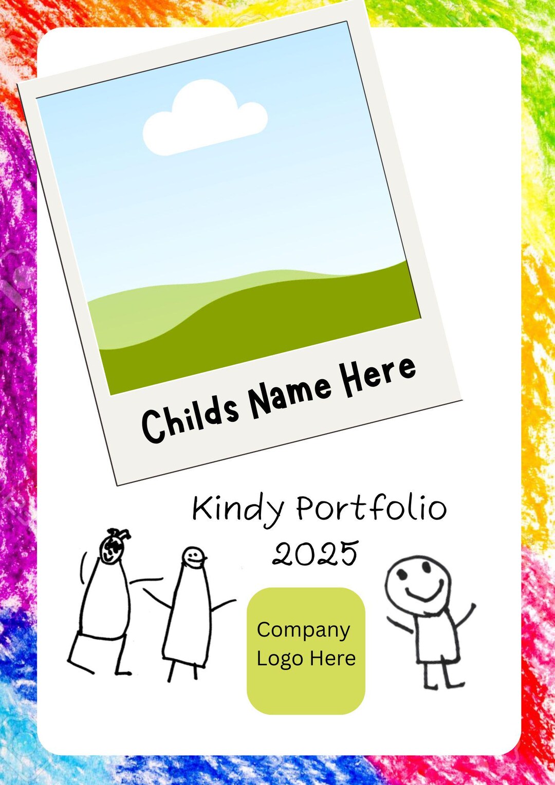 Folder Title Page Childcare Family Day Care Folder Title Page Editable ...