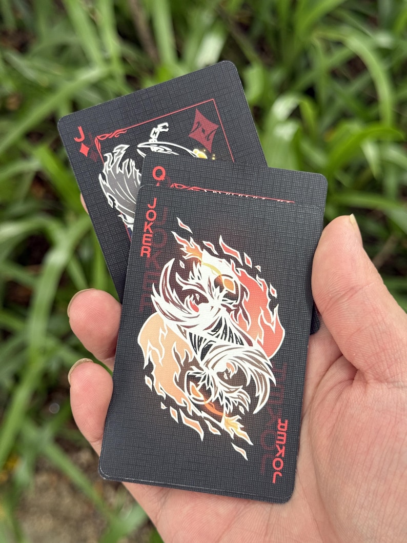 Hollow Knight Poker Cards Set 6x9cm Black and White Design | Silksong ...
