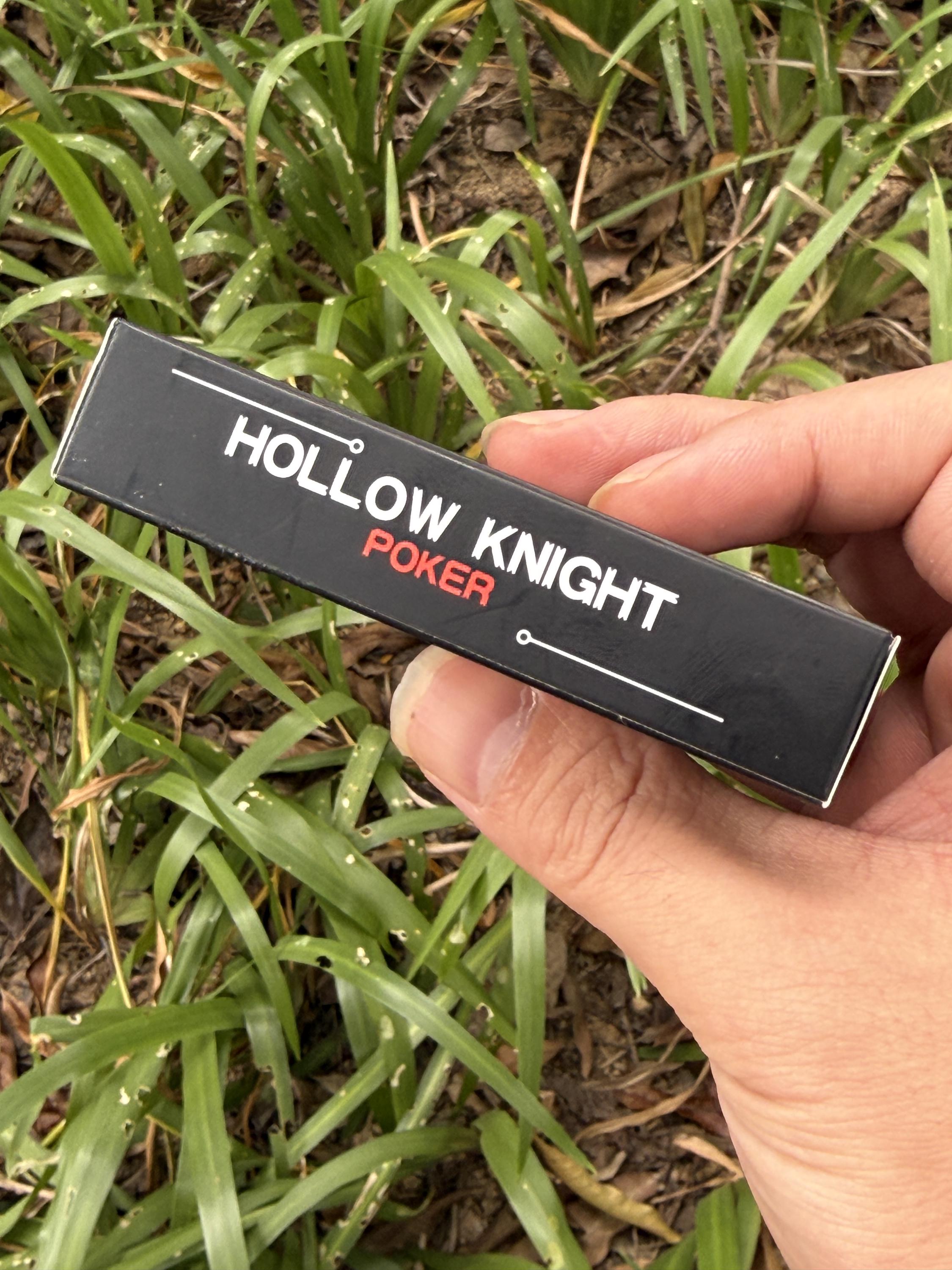 Hollow Knight Poker Cards Set 6x9cm Black and White Design | Silksong ...