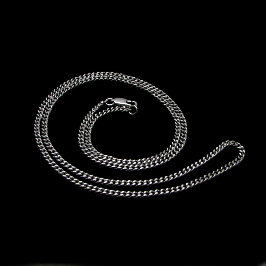 2.9mm 26 Inch Stainless Steel Curb Chain - Etsy