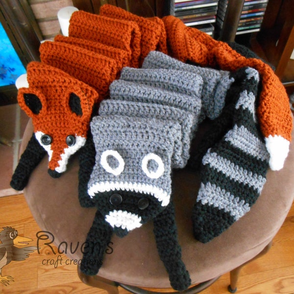 Fox Scarf - Etsy