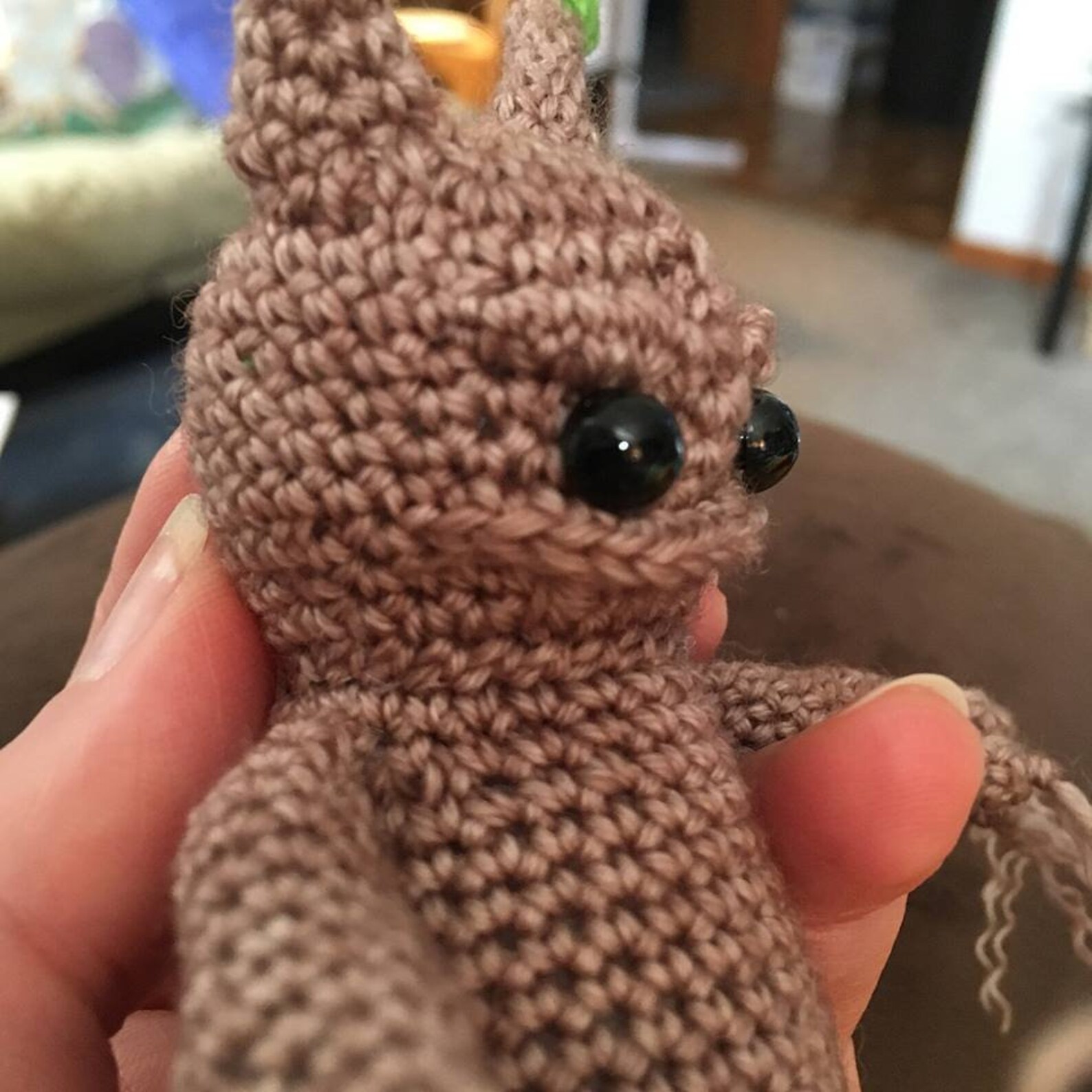 Mini Baby Mandrake Amigurumi - MADE to ORDER - Mini Size Mandrake ...