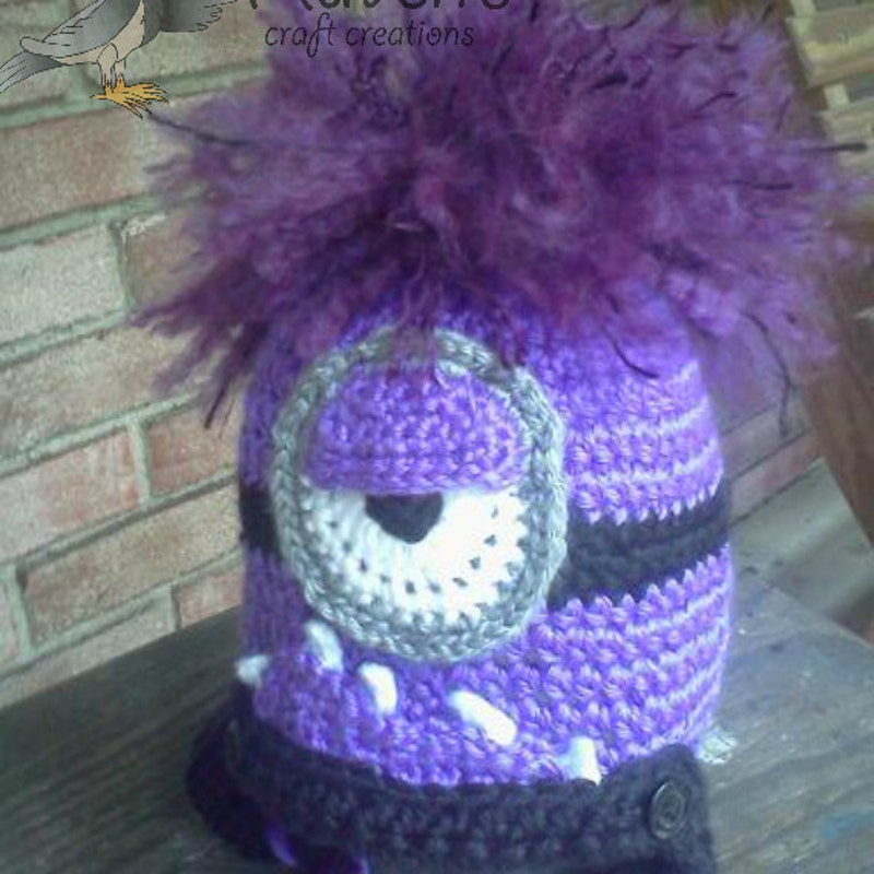 Paarse minion - Etsy Nederland