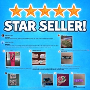 Custom Name Stickers | Waterproof Vinyl Decals for Laptop Water Bottle ...