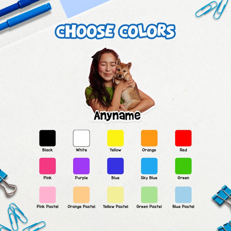 Custom Photo Vinyl Stickers – Personalized Waterproof Decals for Water ...