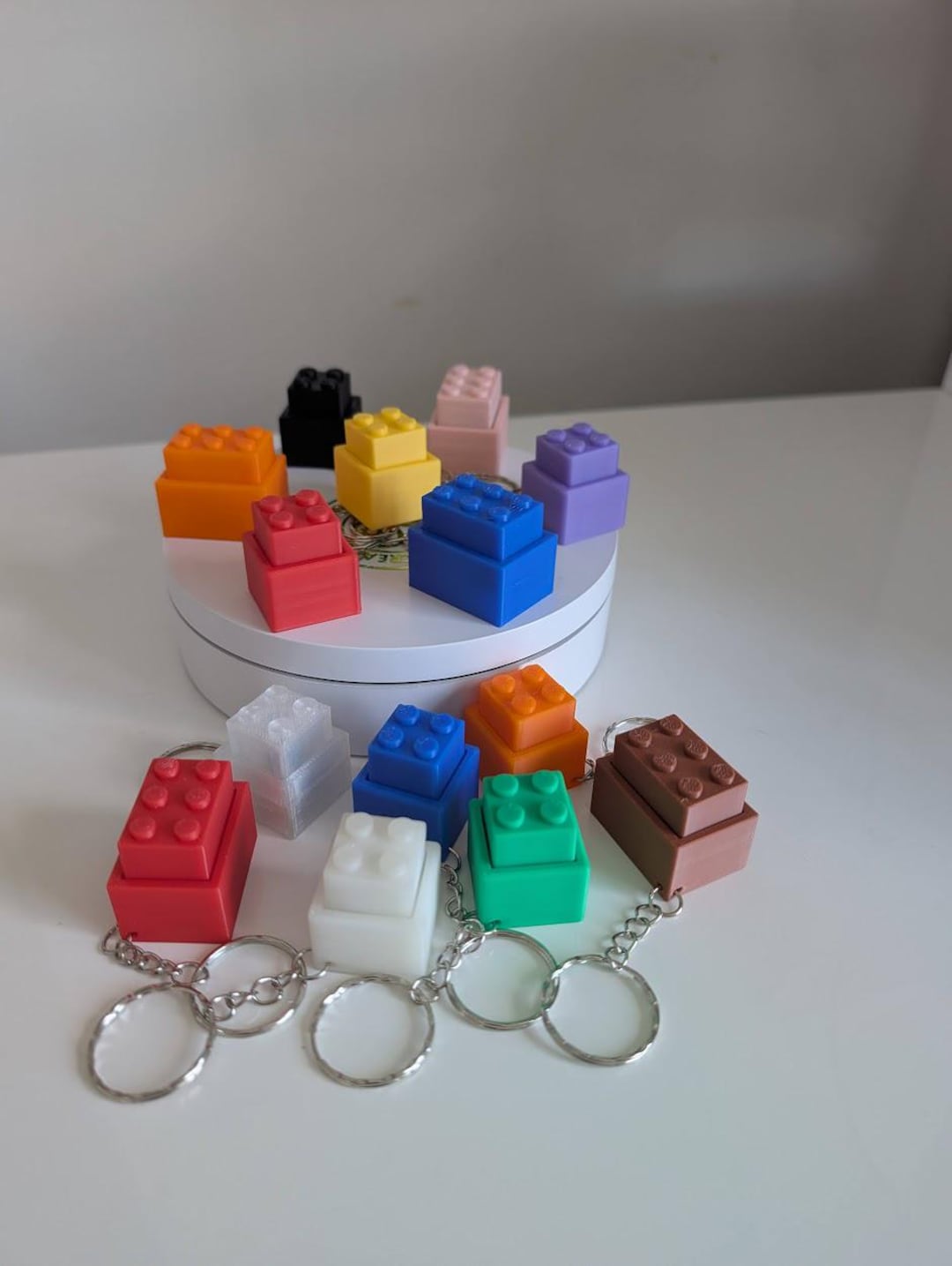 Brick-style Sensory Clicker – 4 or 6 Studs – 3D Printed Stress Reliever ...