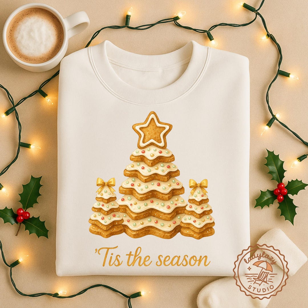 Gingerbread Christmas Tree PNG | Holiday Cookie Art (digital Download ...