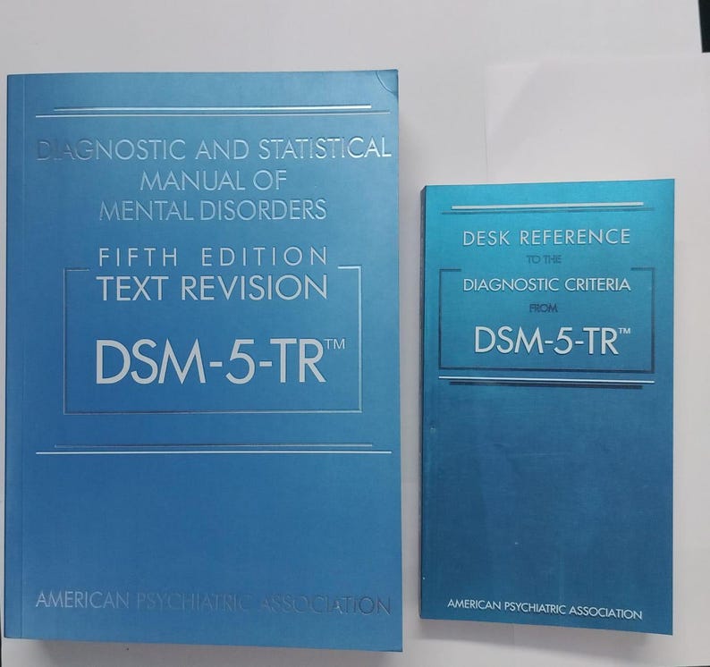 DSM-5-TR: Diagnostic and Statistical Manual, 5th Ed. + Desk Reference ...