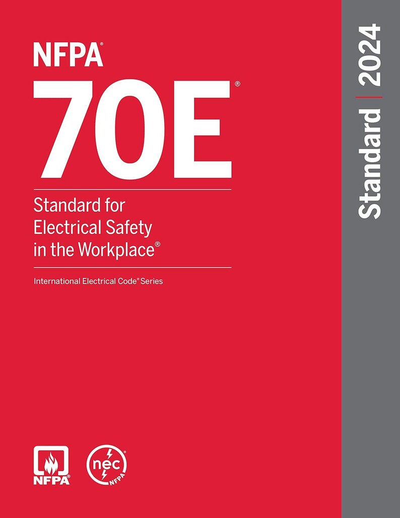 NFPA 70E, Standard for Electrical Safety in the Workplace, 2024 - Etsy ...