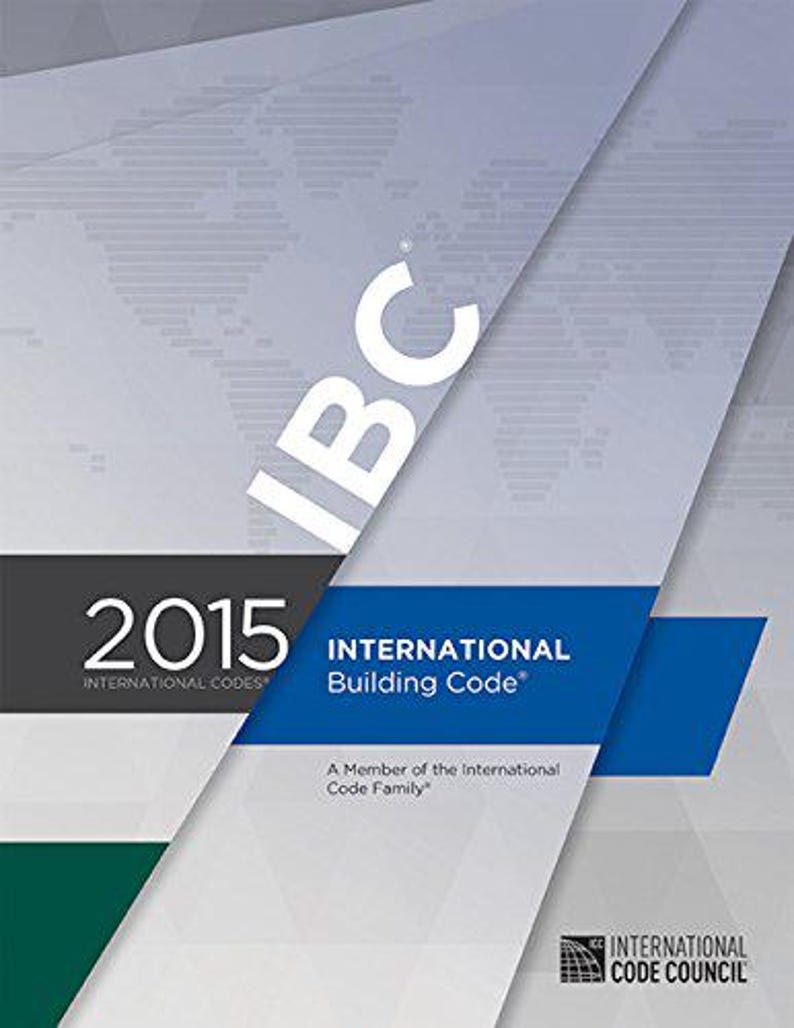 2015 International Building Code, IBC 2015 - Etsy