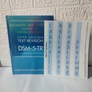DSM-5-TR: Diagnostic and Statistical Manual, 5th Edition + Tabs - Etsy