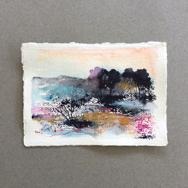 Handmade Wall Painting Etsy