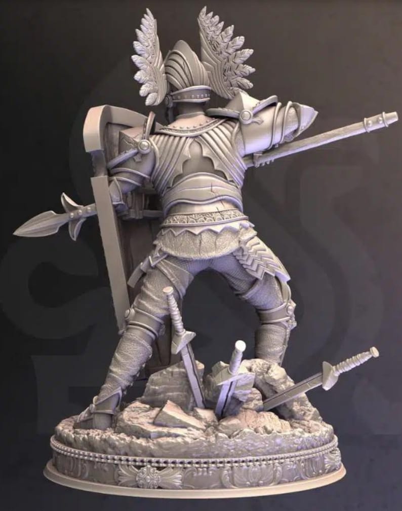 Eridius Falx – Tower Guard | Paintable 3D Resin Printed Miniature by DM ...