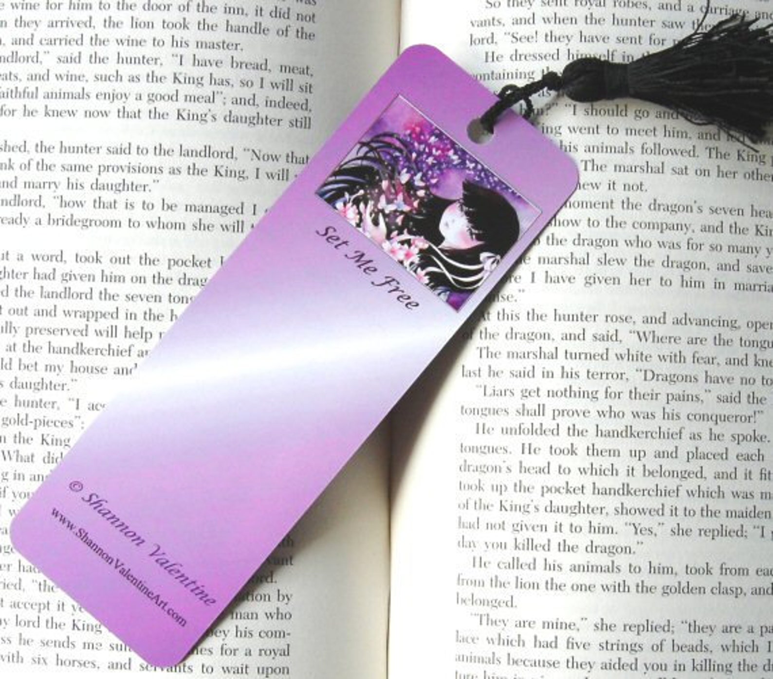 Fantasy Art Bookmark 2x6 Anime Book Mark set Me - Etsy